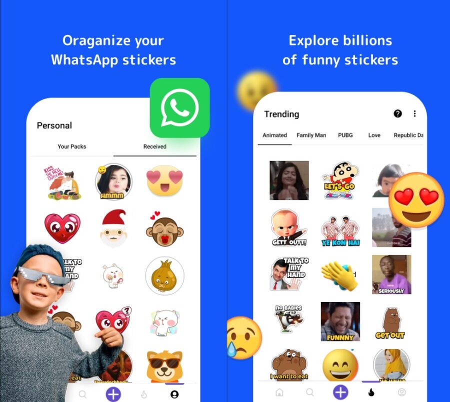 5 APLICACIONES CON LOS MEJORES STICKERS PARA TUS CHATS DE WHATSAPP ...